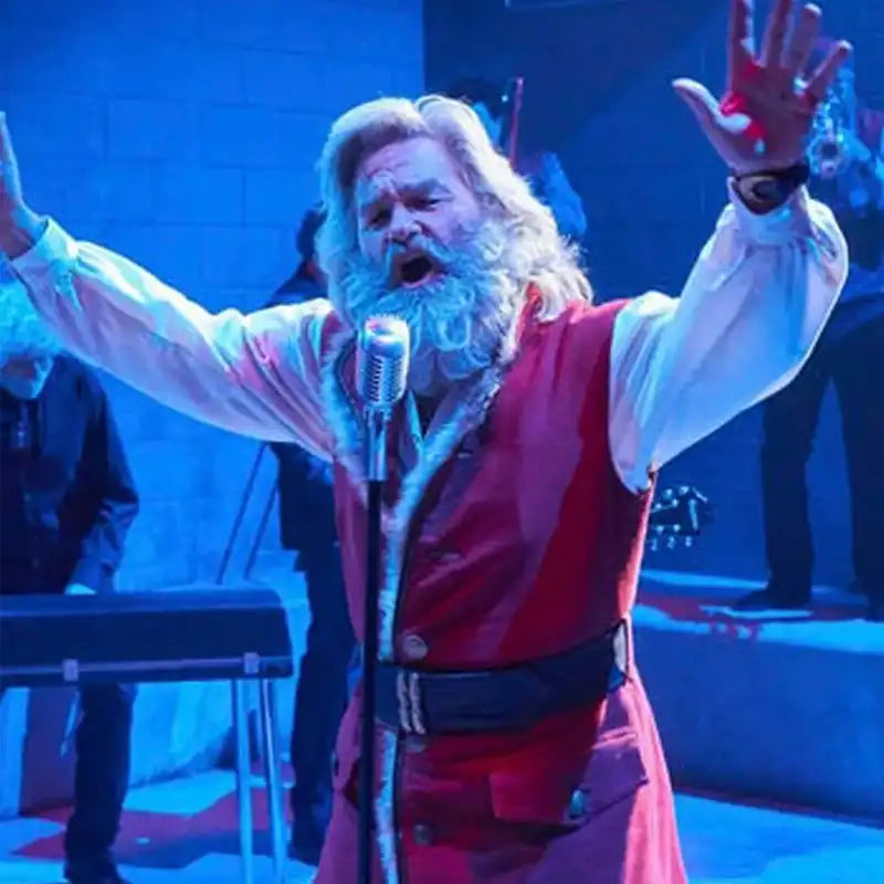 The Christmas Chronicles Santa Claus Red Vest | Kurt Russell Vest ...